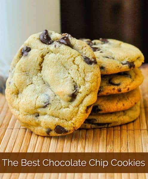 The Best Chocolate Chip Cookies. From many years of research!
