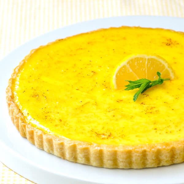 Classic Lemon Tart. A simple but elegant, crowd pleasing dessert.