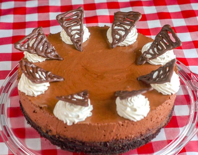 Ragged Rock Chocolate Rum Mousse Cake. Such a great flavour combo!