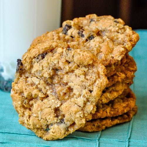 The Best Chewy Oatmeal Cookies. A chewy, old fashioned favorite!
