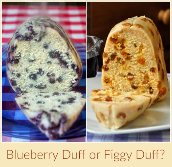 Blueberry Duff- a traditional Newfoundland favourite!