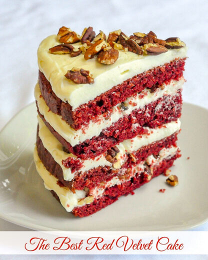 The Best Red Velvet Cake. A fusion recipe is best I've ever tasted!!