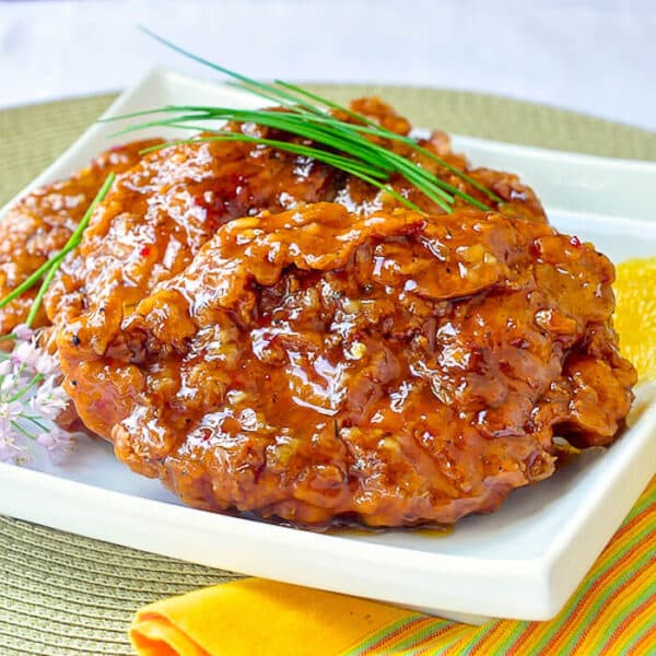 Double Crunch Orange Chicken - super crunchy and flavorful!