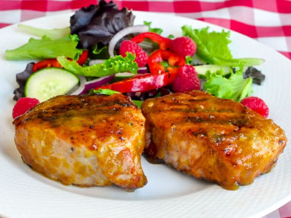 Rum Mango Barbecue Sauce. A tropical addition to grilled pork or chicken!