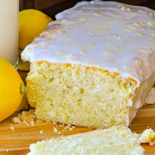 Glazed Lemon Pound Cake - an old fashioned favorite just like Grandma's!