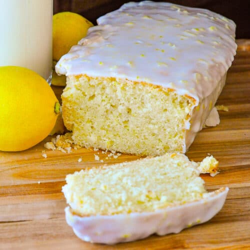 Glazed Lemon Pound Cake - an old fashioned favorite just like Grandma's!