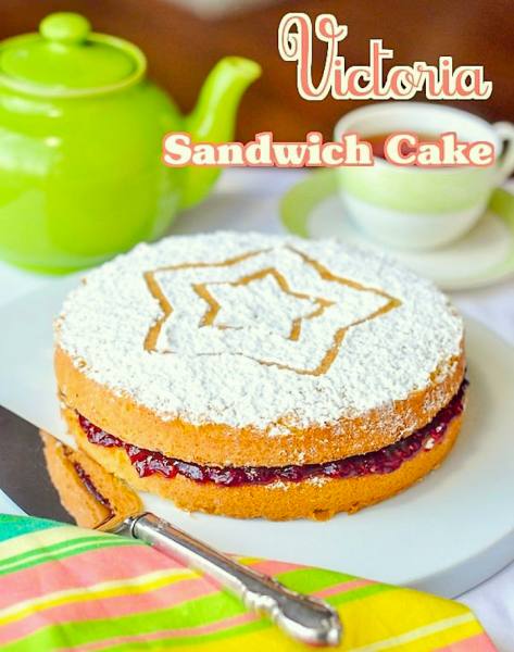 Classic Victoria Sandwich Cake - a teatime favourite!