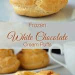 Frozen White Chocolate Cream Puffs - Rock Recipes