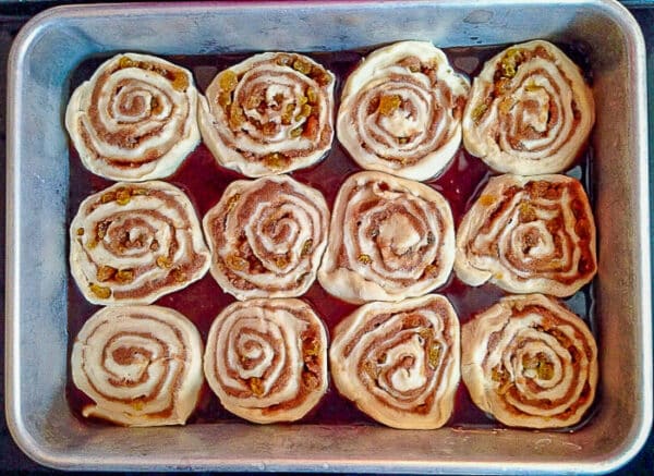 Rum Raisin Sticky Buns - make weekend brunch great again!