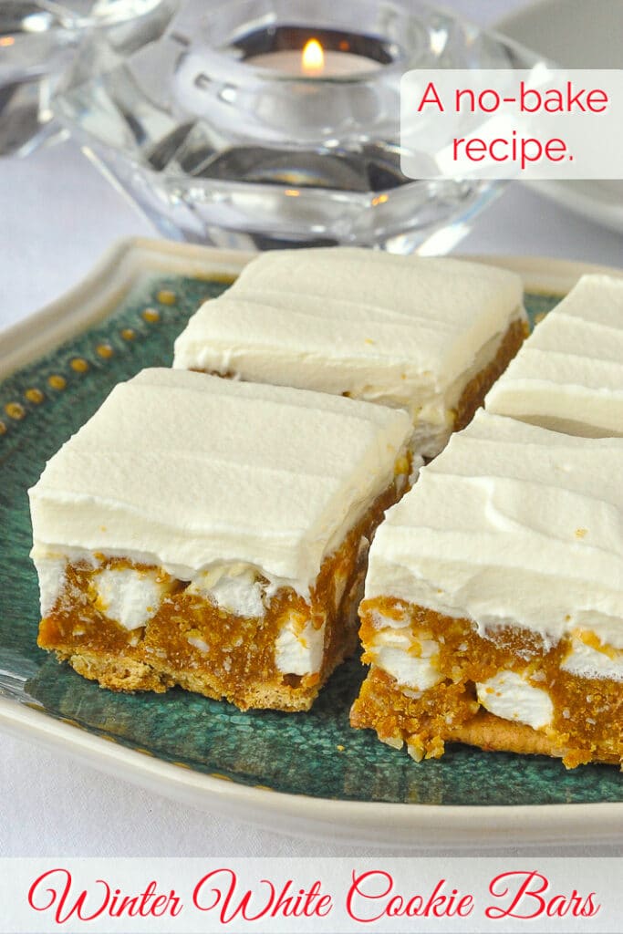 No Bake Winter White Cookies. Easy & freezer friendly too! Rock Recipes