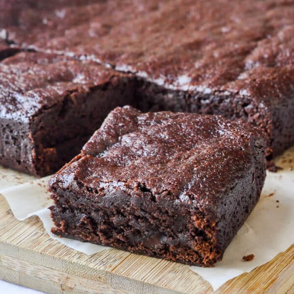 Fudge Brownies - the ultimate fudgiest brownie I've ever tried!