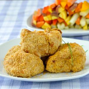 Crispy Cod Nuggets in The Philips Airfryer - eating healthy made easy!