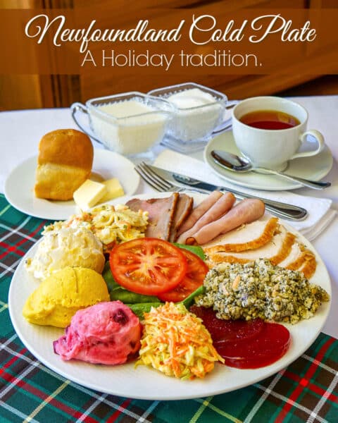 Newfoundland Cold Plate. A traditional post Christmas favourite.