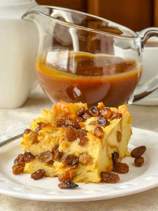 Rum Raisin Bread Pudding - an old fashioned favourite!