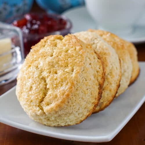 Sweet Biscuits - for teatime or for Strawberry Shortcake!