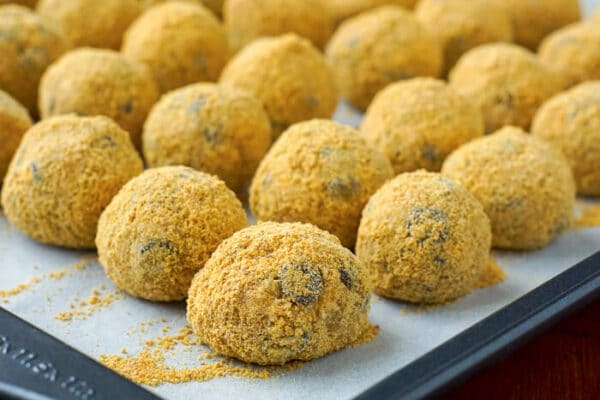 Moose Farts. An easy to prepare no-bake cookie treat kids will love!