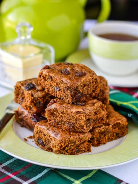 Hot Cross Molasses Raisin Tea Buns - a quick Easter treat.