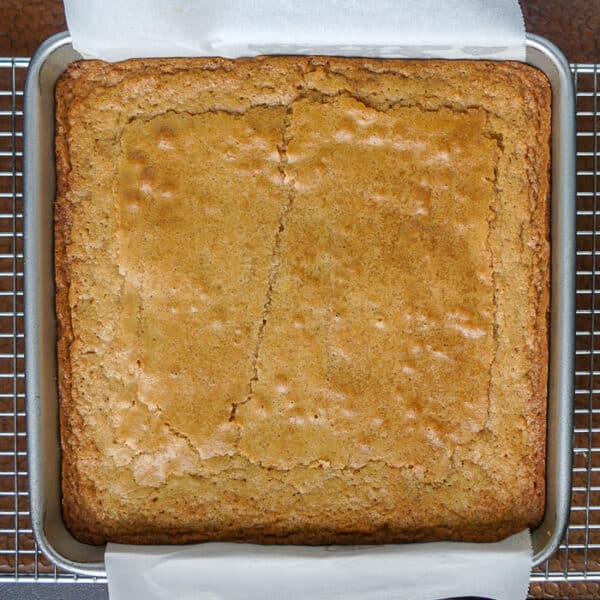 The Best Blondies Recipe in only 7 ingredients! - Rock Recipes