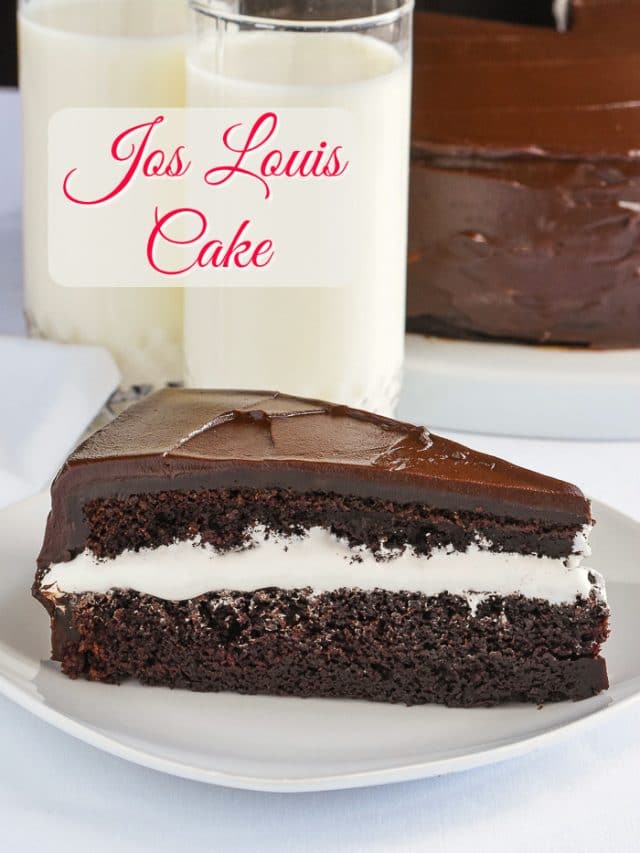 Jos Louis Cake a.k.a. Copycat Ding Dong Cake! Cake. So very tempting!!