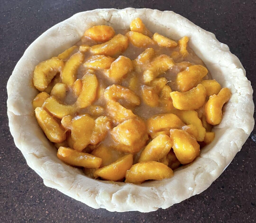 Perfect Peach Pie - a real highlight of summer baking!