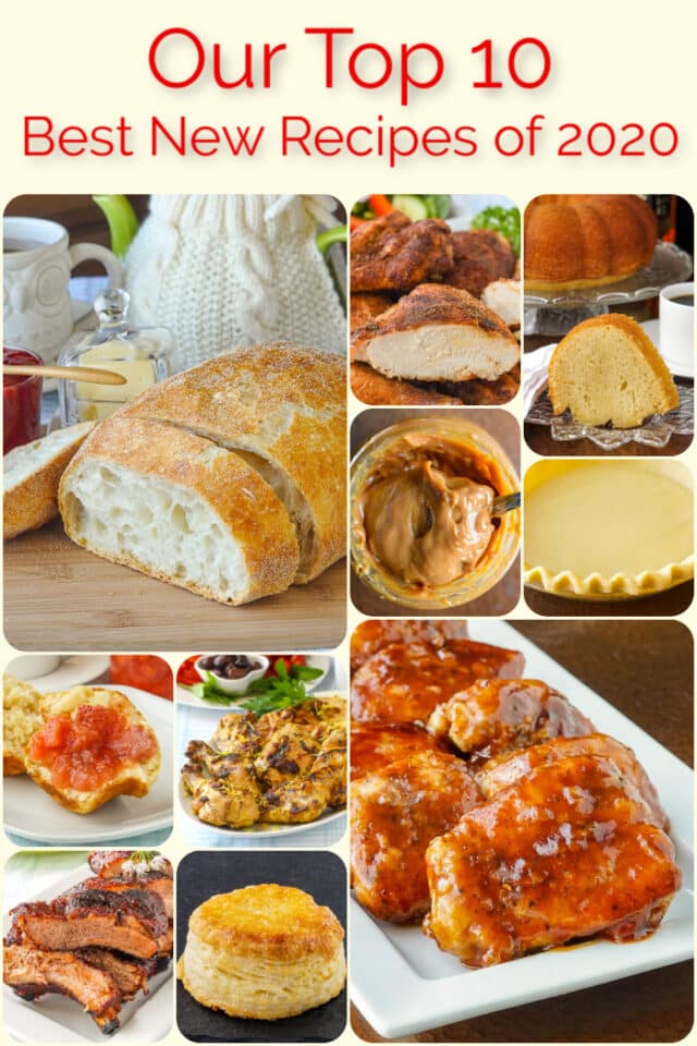 Best Recipes of 2020. Our TOP TEN most popular new recipes of the year!