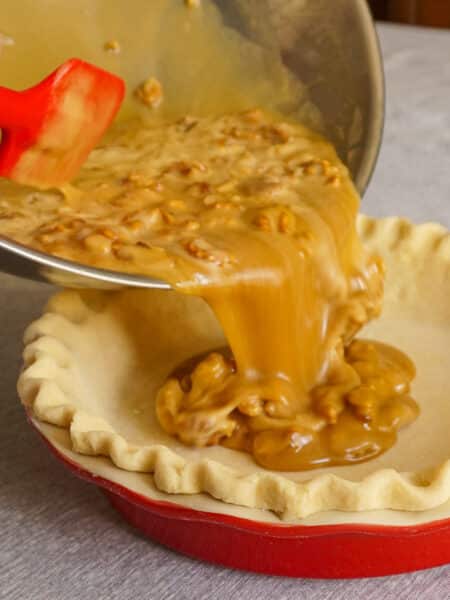 Maple Walnut Pie. A Canadian cousin to pecan pie with even more flavour!