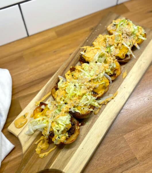 Big Mac Potato Skins - Rock Recipes