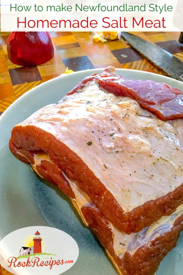 Homemade Salt Beef. Newfoundland style. Jigg's Dinner essential! Rock ...
