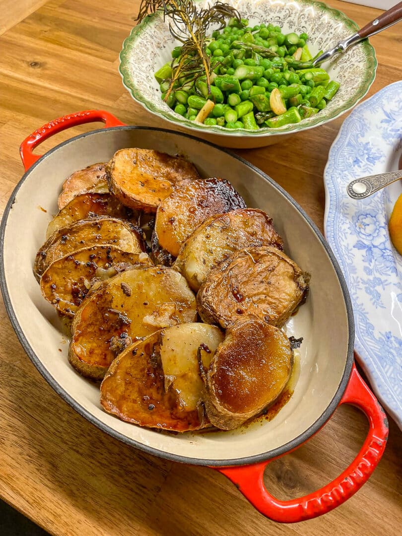 Roast Leg of Lamb with Mint Gremolata. An ideal Easter dinner!