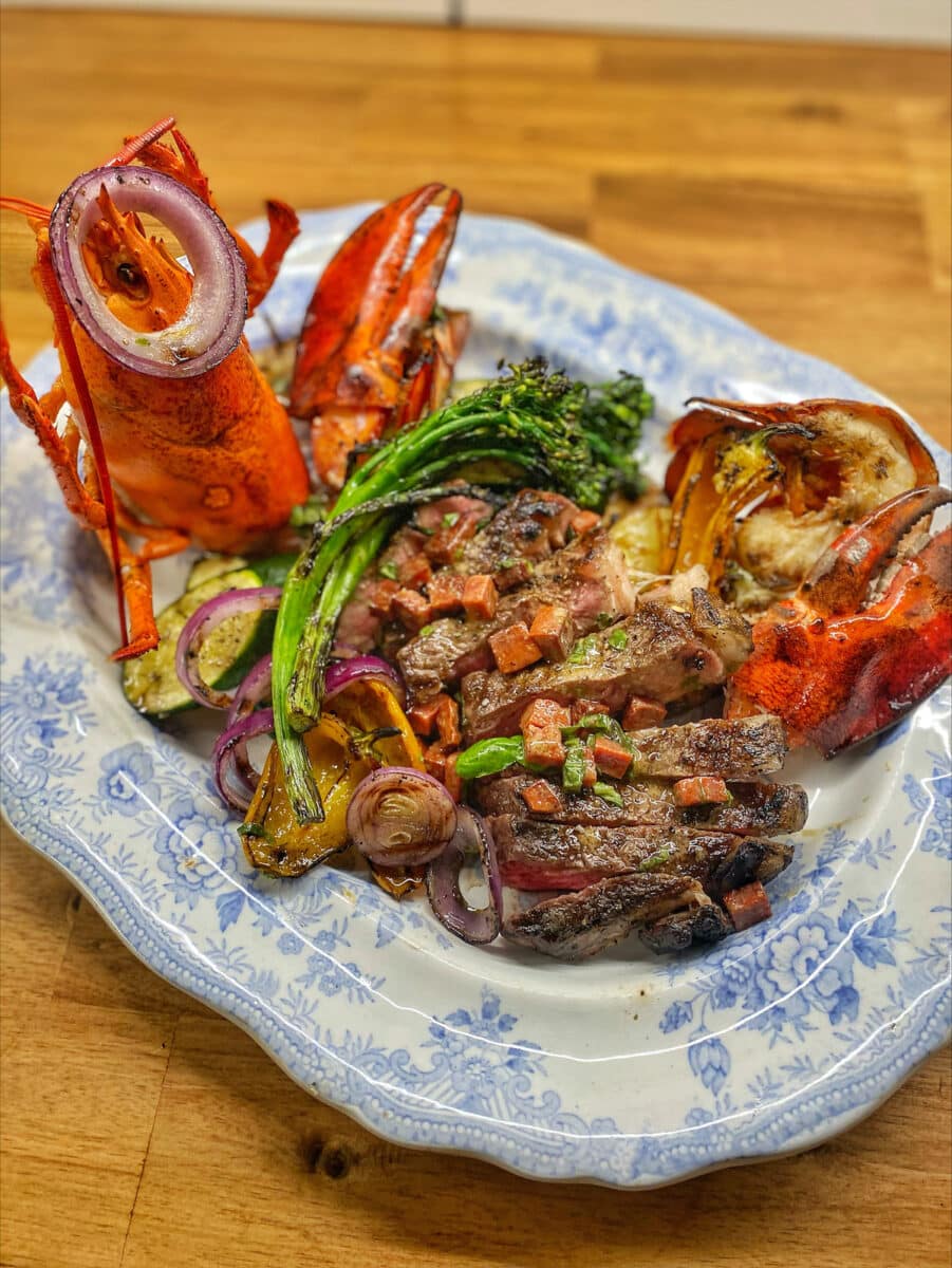 Surf & Turf Sharing Platter. A perfect romantic dinner for two!