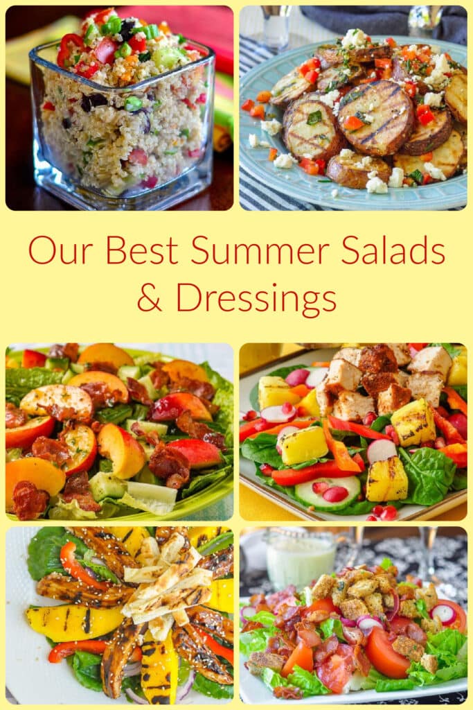 Best Summer Salads and Dressings. Enjoy the best of summer! - Rock Recipes