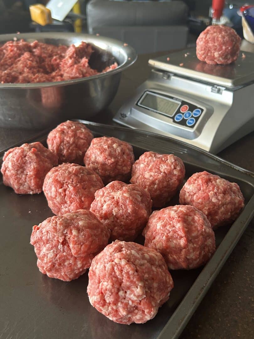 How to make Square Burgers. Best way to freeze smash burgers! - Rock ...