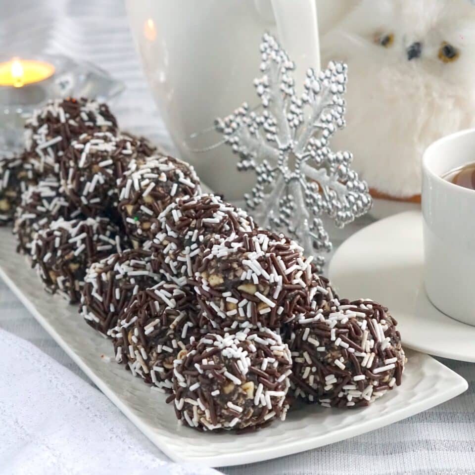 Reindeer Farts. A no bake cookie confection! Kids will love helping ...