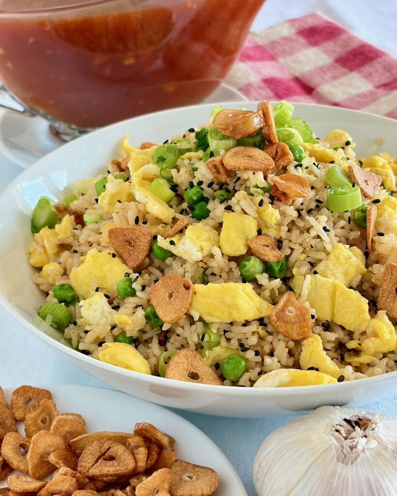 The Best Egg Fried Rice. A fluffy & flavourful, no clump, rice dish ...