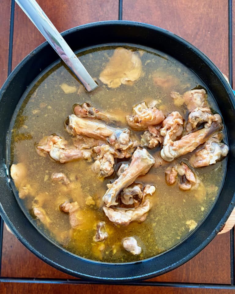 Chicken Skin Gravy. No flavour left behind! Frugal but very flavorful ...